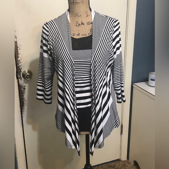 CONRAD C | Tops | Conrad C 2 Peace Set Shirt And Shrug | Poshmark